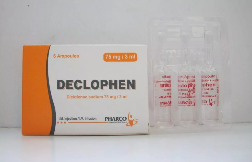 ديكلوفين أمبول declophen Amp مسكن للآلام ومضاد للروماتيزم • موقع فسفس